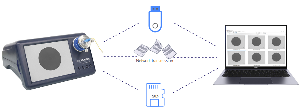 Dimension EasyCheck V2 Digital Fibre Endface Inspector - AusOptic