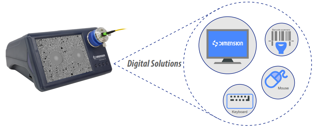 Dimension EasyCheck V2 Digital Fibre Endface Inspector - AusOptic