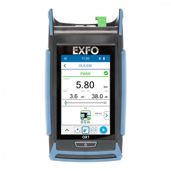 EXFO OX1-PRO Optical Explorer - Handheld Optical Fibre Multimeter ...