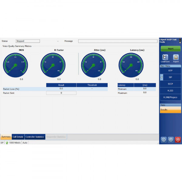EXFO EXpert VoIP Test Tools Platform Software Tool - AusOptic