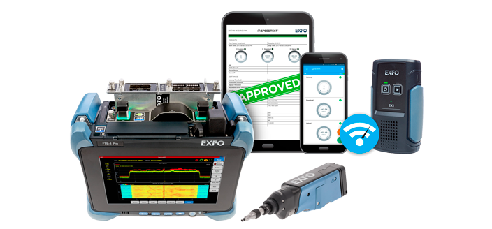 EXFO Optical Test Equipment for Labs, Data centres, and Network Operators